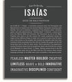 Isaias | Name Art Print – Name Stories