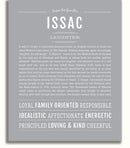 Issac | Name Art Print – Name Stories