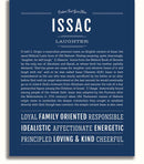 Issac | Name Art Print – Name Stories