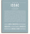 Issac Personalized Name Meaning Art Prints – Name Stories