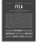 Iyla | Name Art Print – Name Stories