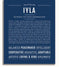 Iyla | Name Art Print – Name Stories