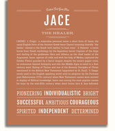 Jace | Name Art Print – Name Stories