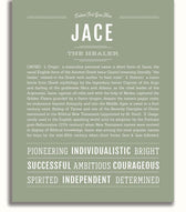 Jace | Name Art Print – Name Stories