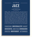 Jace | Name Art Print – Name Stories