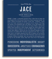 Jace | Name Art Print – Name Stories
