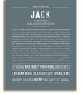 Jack | Name Art Print – Name Stories