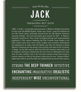Jack | Name Art Print – Name Stories