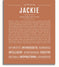 Jackie (male) | Name Art Print – Name Stories