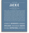 Jackie (male) | Name Art Print – Name Stories