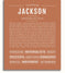 Jackson | Name Art Print – Name Stories