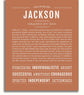 Jackson | Name Art Print – Name Stories