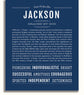 Jackson | Name Art Print – Name Stories