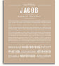 Jacob | Name Art Print – Name Stories