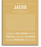 Jacob | Name Art Print – Name Stories