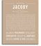 Jacoby | Name Art Print – Name Stories