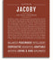 Jacoby | Name Art Print – Name Stories