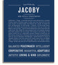 Jacoby | Name Art Print – Name Stories