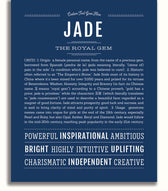 Jade | Name Art Print – Name Stories