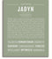 Jadyn (female) | Name Art Print – Name Stories