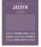 Jaedyn (female) | Name Art Print – Name Stories
