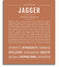 Jagger | Name Art Print – Name Stories