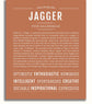 Jagger | Name Art Print – Name Stories