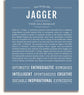 Jagger | Name Art Print – Name Stories