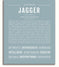 Jagger | Name Art Print – Name Stories
