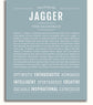 Jagger Personalized Name Meaning Art Prints – Name Stories