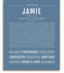 Jamie (female) | Name Art Print – Name Stories