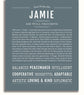 Jamie (male) | Name Art Print – Name Stories