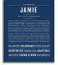 Jamie (male) | Name Art Print – Name Stories