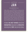 Jan (male) | Name Art Print – Name Stories