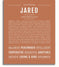Jared | Name Art Print – Name Stories