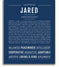 Jared | Name Art Print – Name Stories