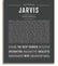 Jarvis | Name Art Print – Name Stories