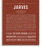 Jarvis | Name Art Print – Name Stories