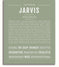 Jarvis Personalized Name Meaning Art Prints – Name Stories