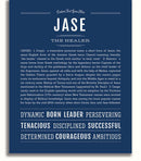 Jase | Name Art Print – Name Stories