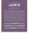 Jasmyn Personalized Name Meaning Art Prints – Name Stories