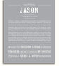 Jason | Name Art Print – Name Stories