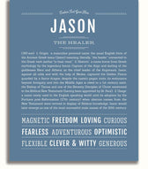 Jason | Name Art Print – Name Stories