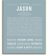Jason | Name Art Print – Name Stories
