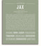 Jax | Name Art Print – Name Stories