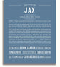Jax | Name Art Print – Name Stories