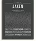 Jaxen | Name Art Print – Name Stories