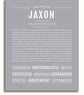Jaxon | Name Art Print – Name Stories