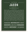 Jaxon | Name Art Print – Name Stories