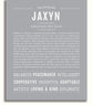 Jaxyn | Name Art Print – Name Stories